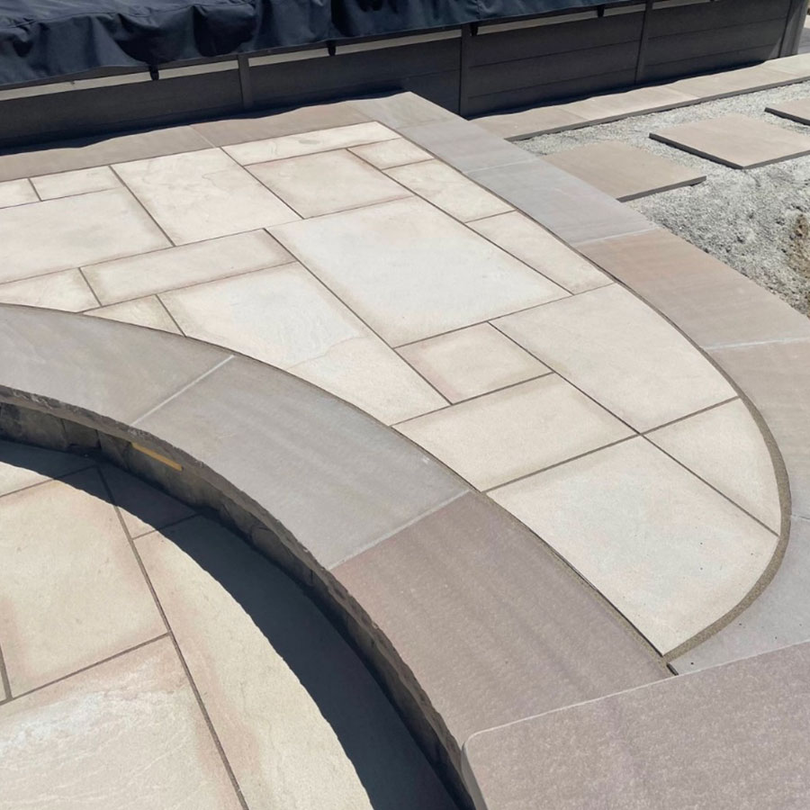 Instone | Aura Natural Landscapes | Oxford Buff Sandstone Treads | SOB212-5