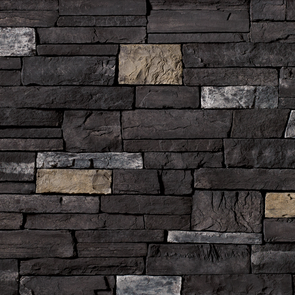 Instone | Cultured Stone | Black Rundle Country Ledgestone Corner Big ...