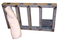 Instone | Isokern Fireplaces | Metal Stand with Insulation Blanket for ...